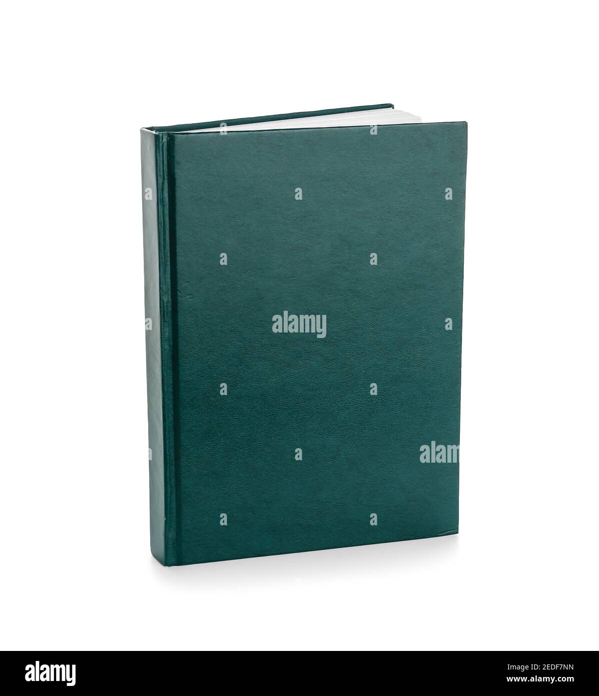 Blank book on white background Stock Photo - Alamy