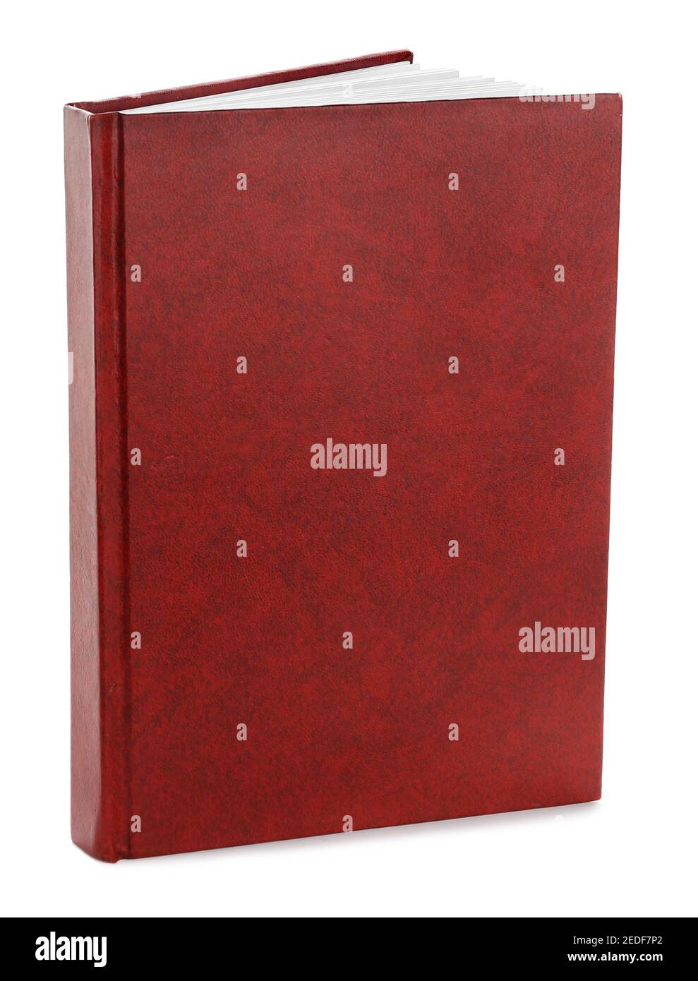 Blank book on white background Stock Photo - Alamy