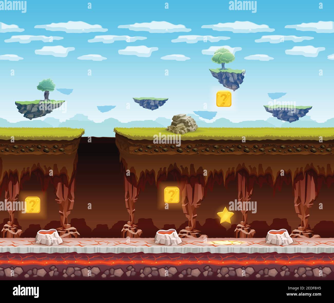 Electronic computer video game display screen view with dark ...