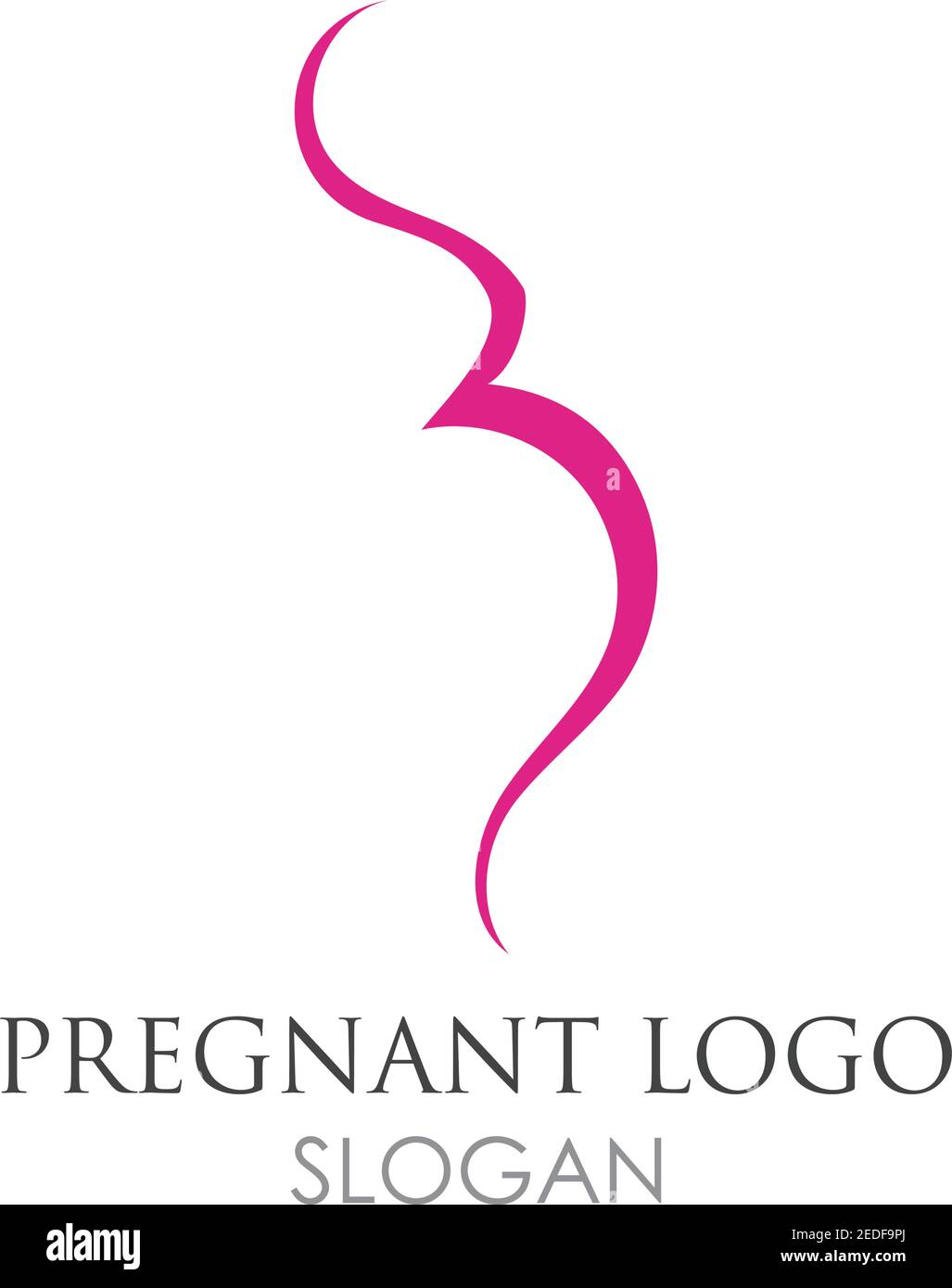 Pregnant logo template vector icon illustration design Stock Vector ...