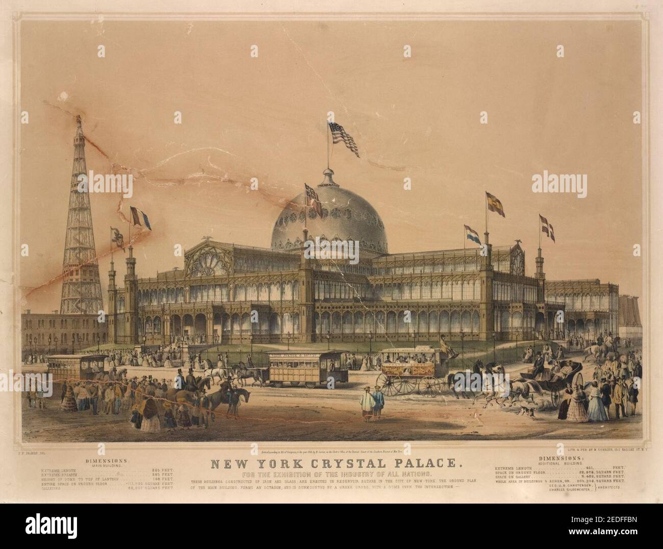 New York Crystal Palace Stock Photo - Alamy