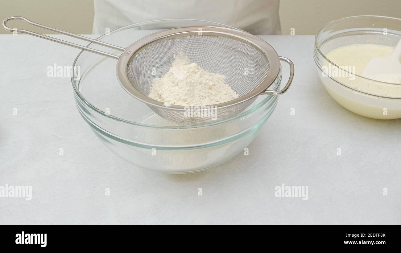 Mixing recipe hi-res stock photography and images - Alamy