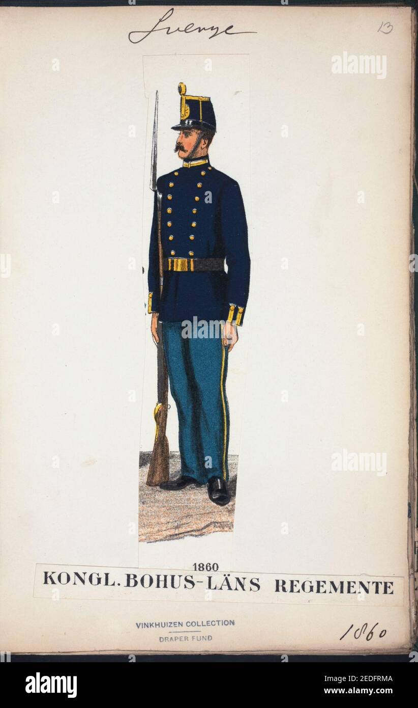 Norway and Sweden, 1860 Stock Photo - Alamy