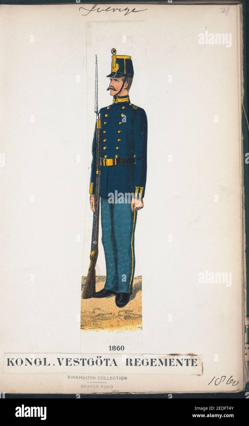 Norway and Sweden, 1860 Stock Photo - Alamy