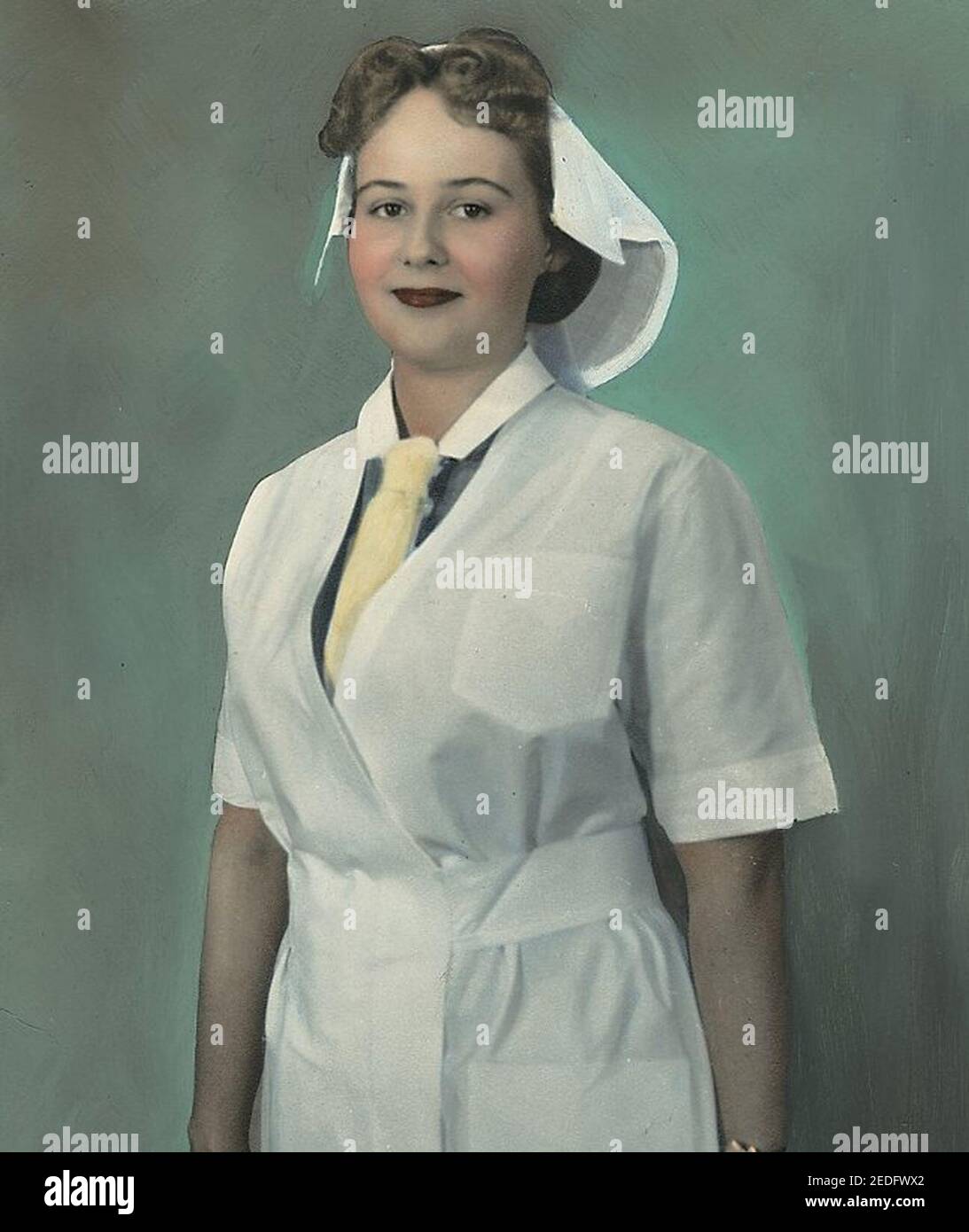 Nurse wearing uniform from Denmark Stock Photo - Alamy