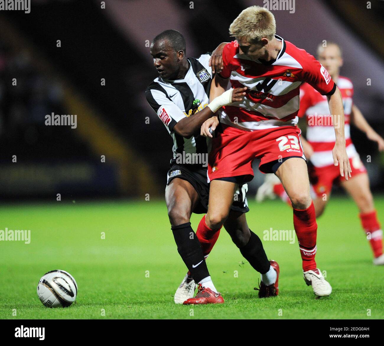 Soccer carling cup first round notts county doncaster rovers lane hi ...