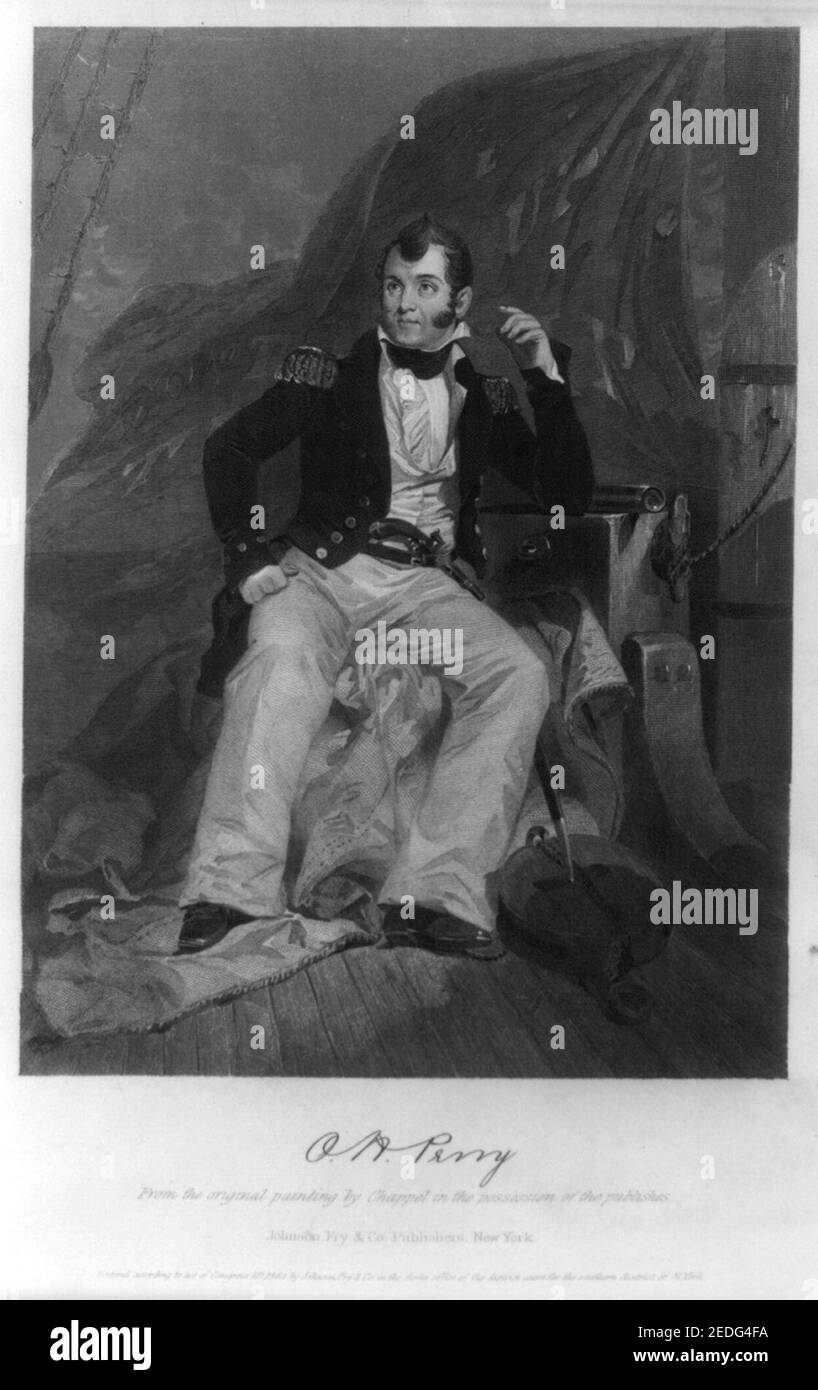 O.H. Perry - from the original painting by Chappel Stock Photo - Alamy