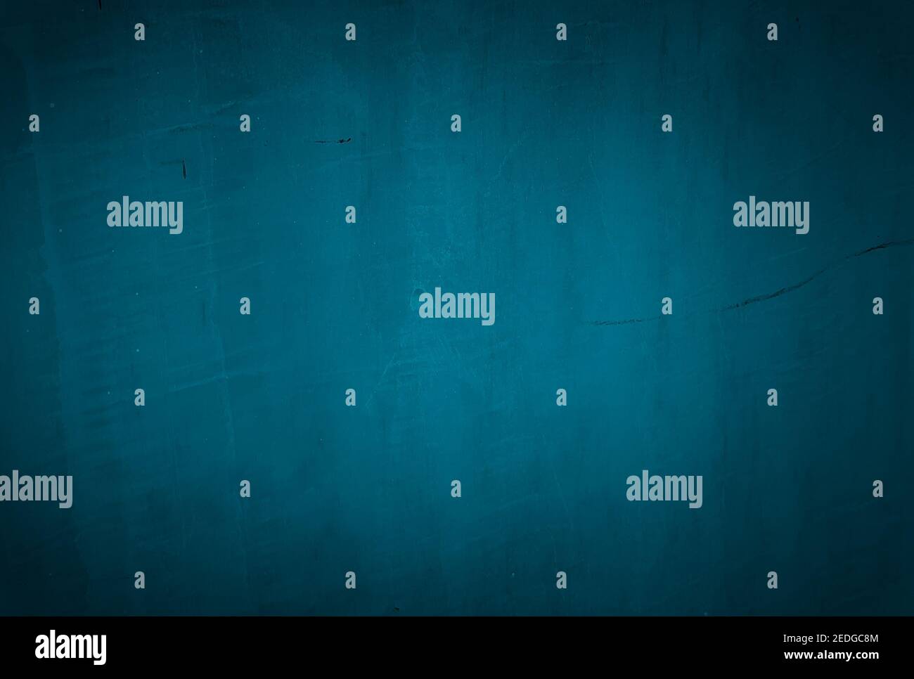 Vintage grunge blue concrete texture studio wall background with ...