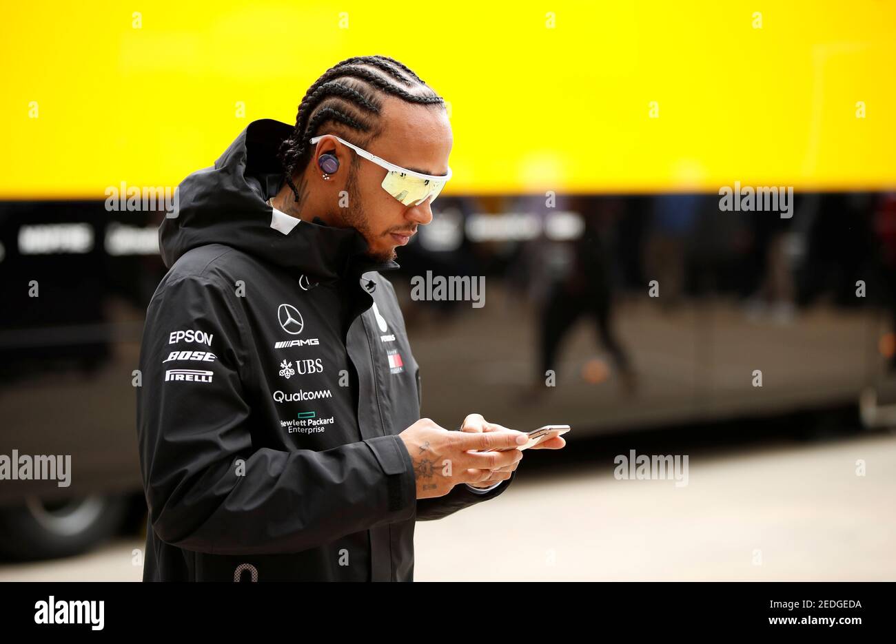 2019 lewis hamilton silverstone hi-res stock photography and images - Alamy