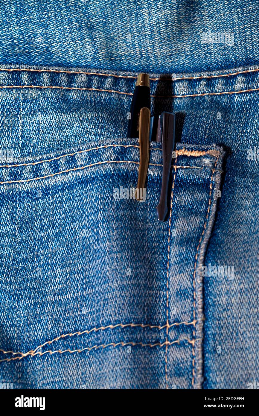 Shirt pocket pen school hi-res stock photography and images - Alamy