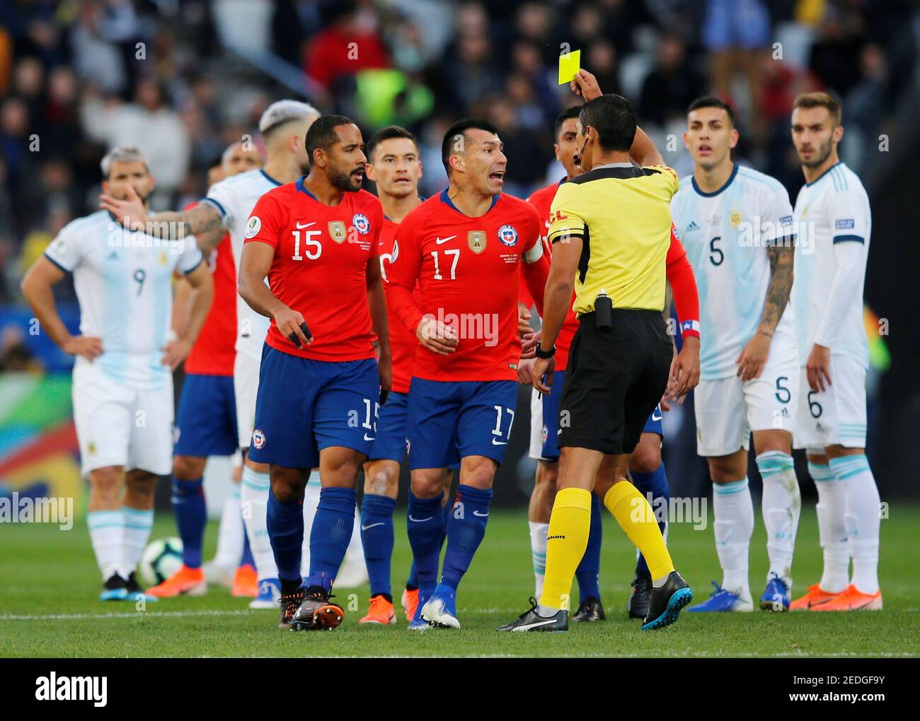 Argentina brazil copa america diaz hi-res stock photography and images ...