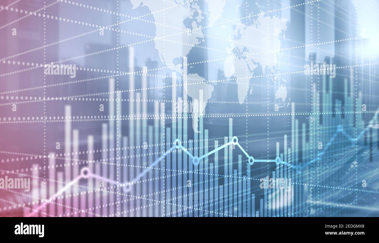 Abstract stock market illustration concept Stock Photo - Alamy