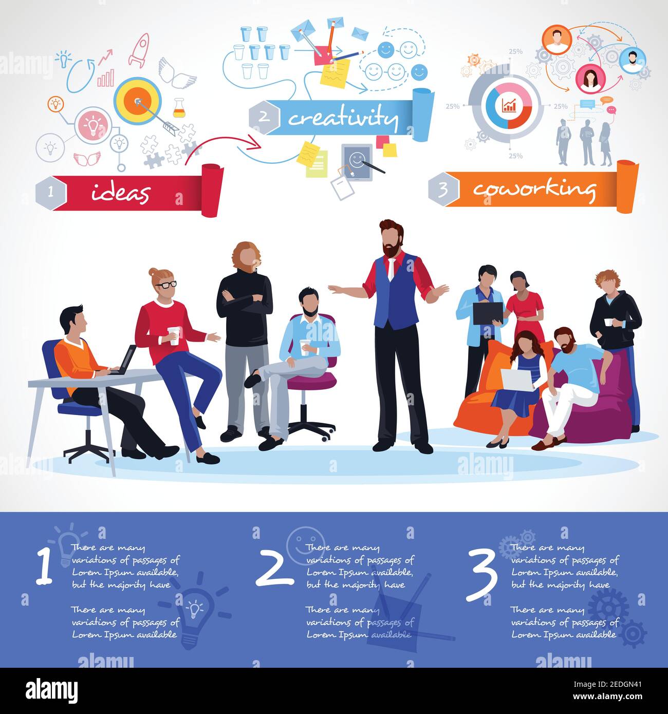 Infographic Illustrators In Communication