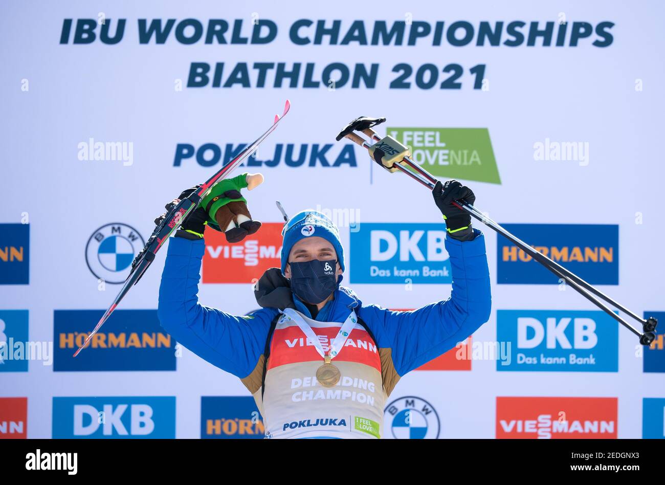 Pokljuka, Slovenia. 14th Feb, 2021. Biathlon: World Cup/World ...