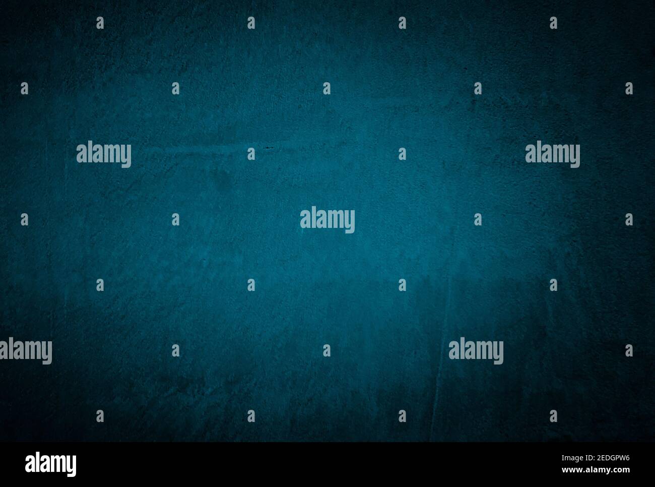 Vintage grunge blue concrete texture studio wall background with ...