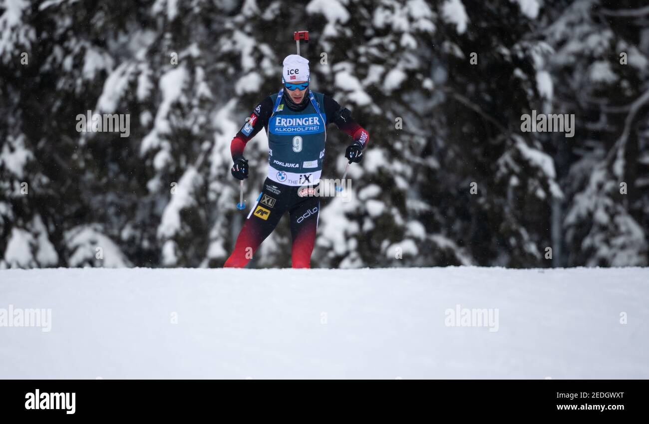 Pokljuka, Slovenia. 12th Feb, 2021. Biathlon: World Cup/World ...