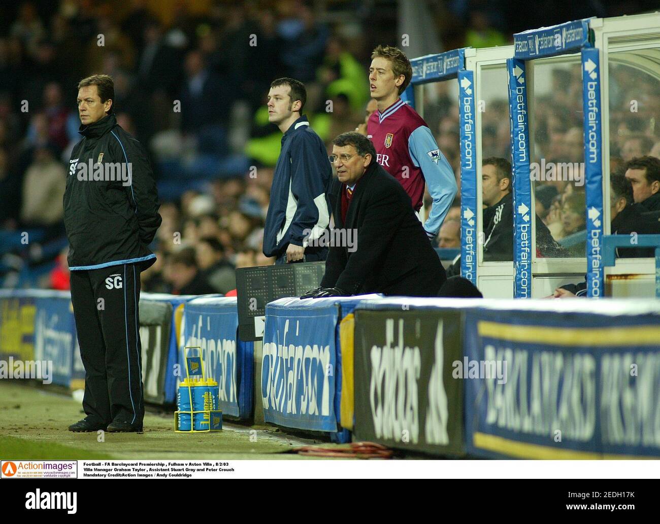 Fulham assistant manager stuart gray hi-res stock photography and ...
