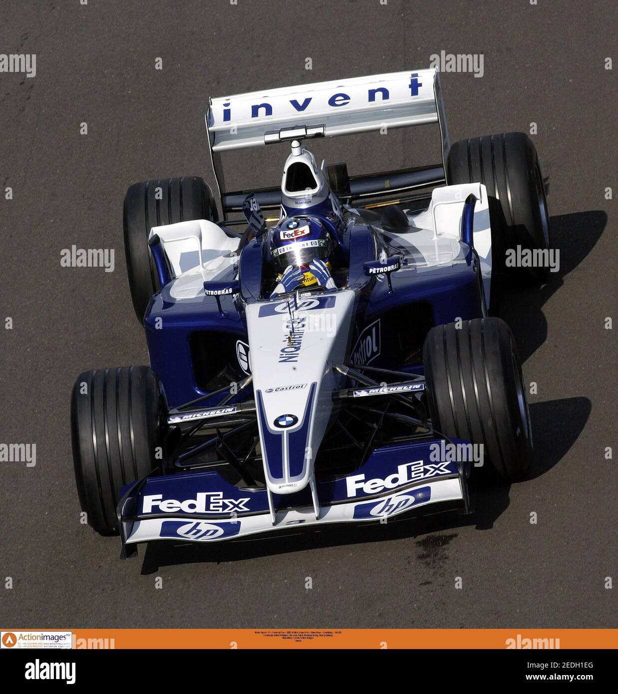 Bmw williams f1 juan pablo montoya hi-res stock photography and images ...