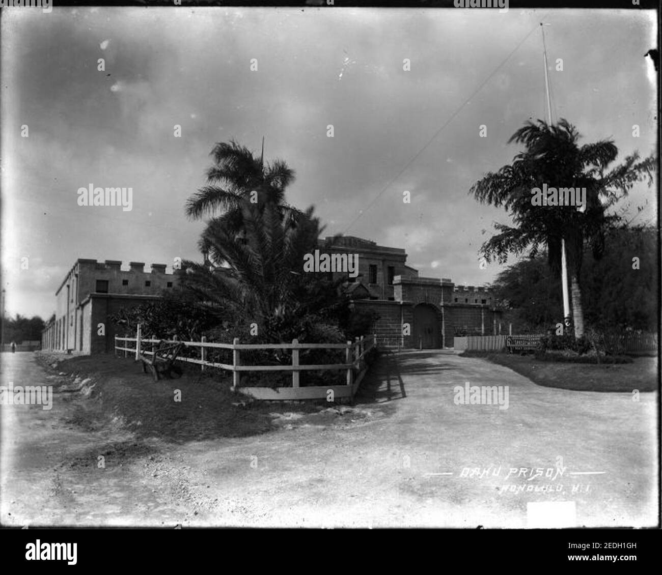 Oahu Prison (2 Stock Photo - Alamy