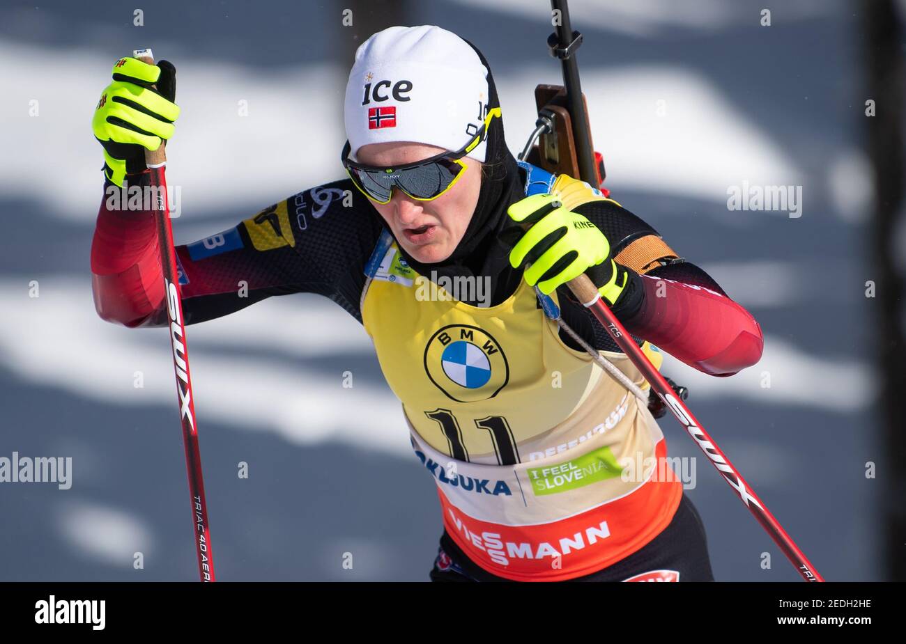 Pokljuka, Slovenia. 13th Feb, 2021. Biathlon: World Cup/World ...