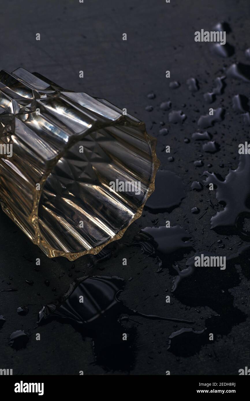 Water spill texture hi-res stock photography and images - Alamy