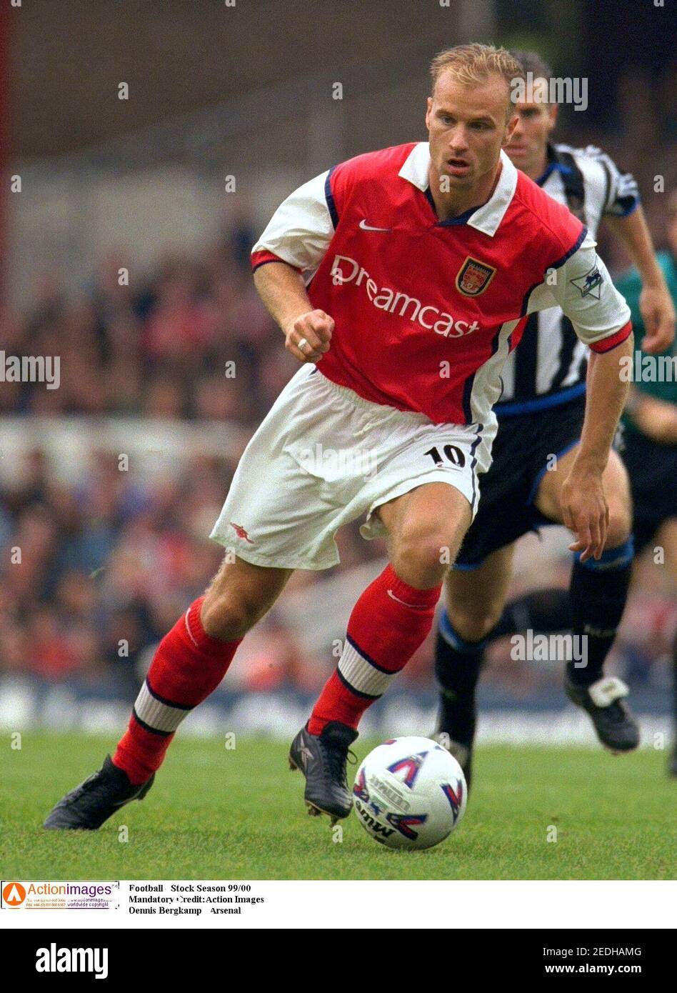 Sport football action dennis bergkamp hi-res stock photography and ...
