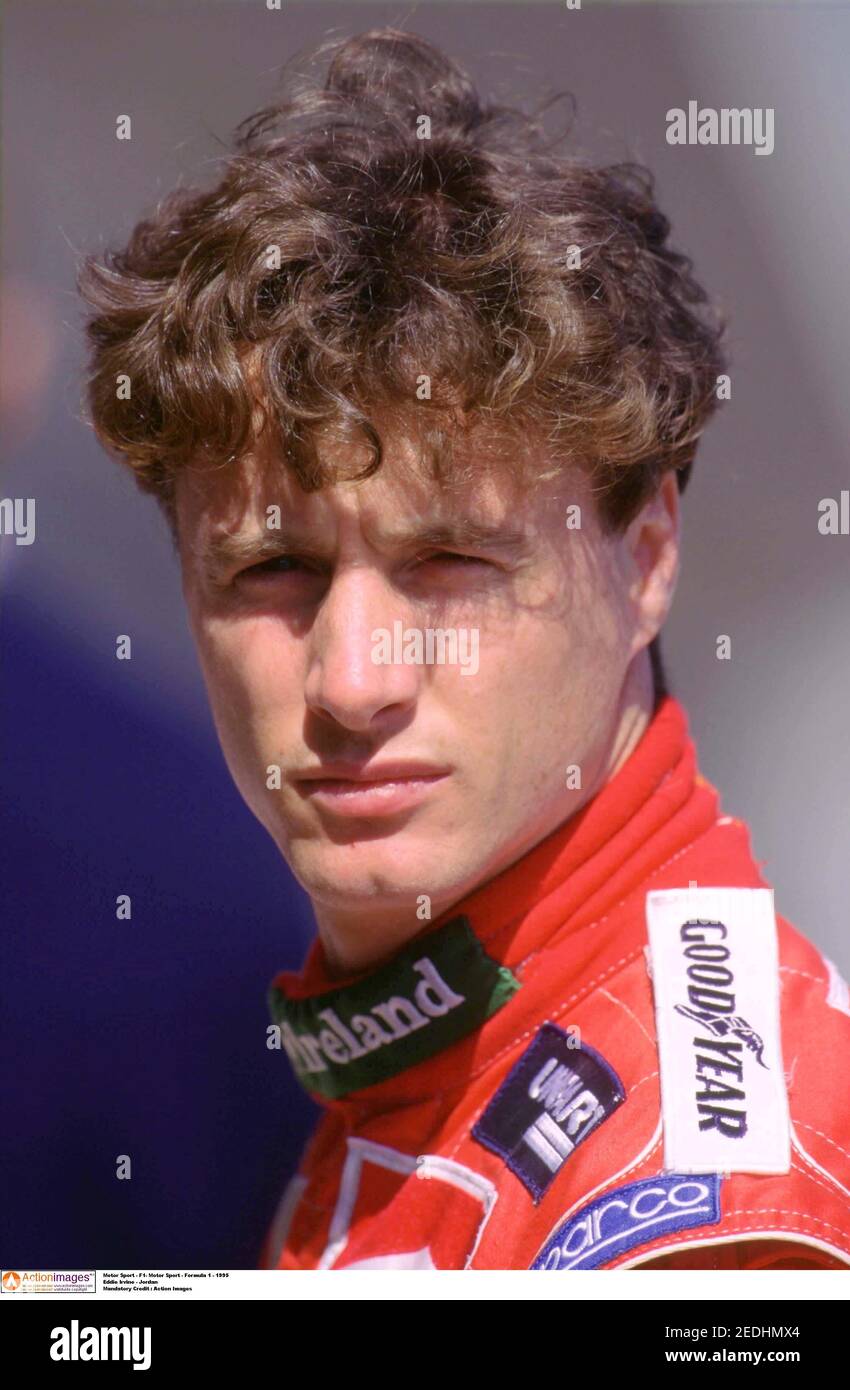 Eddie irvine 1995 hi-res stock photography and images - Alamy