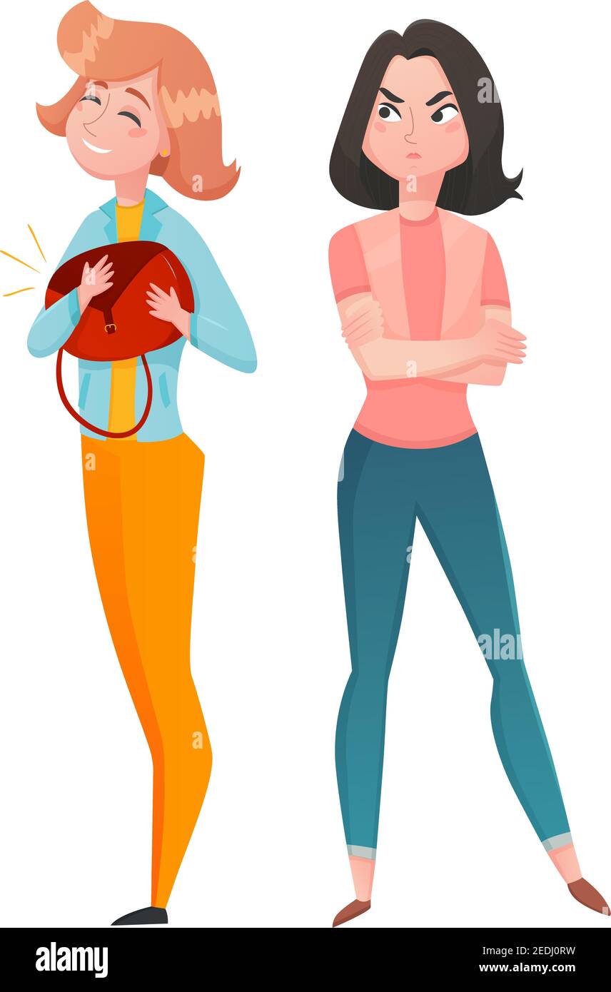 Envy vectors hi-res stock photography and images - Alamy