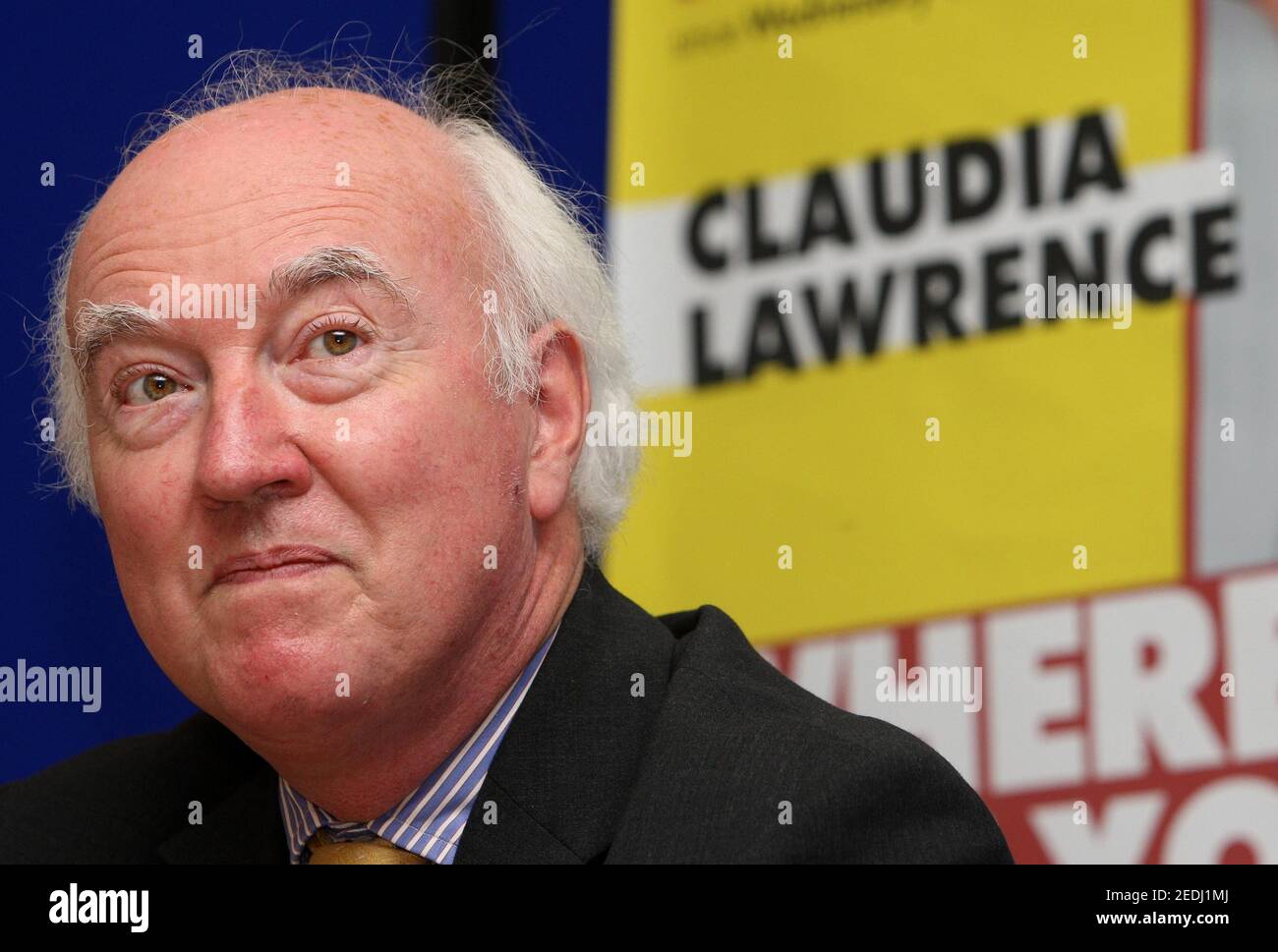 File photo dated 19/6/2009 of Peter Lawrence speaking at a press ...