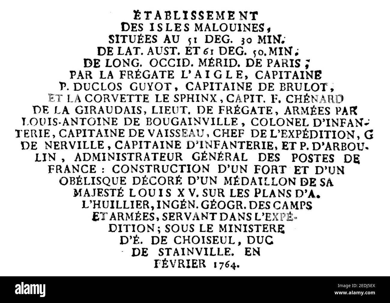 Obelisco de Puerto Soledad Stock Photo - Alamy