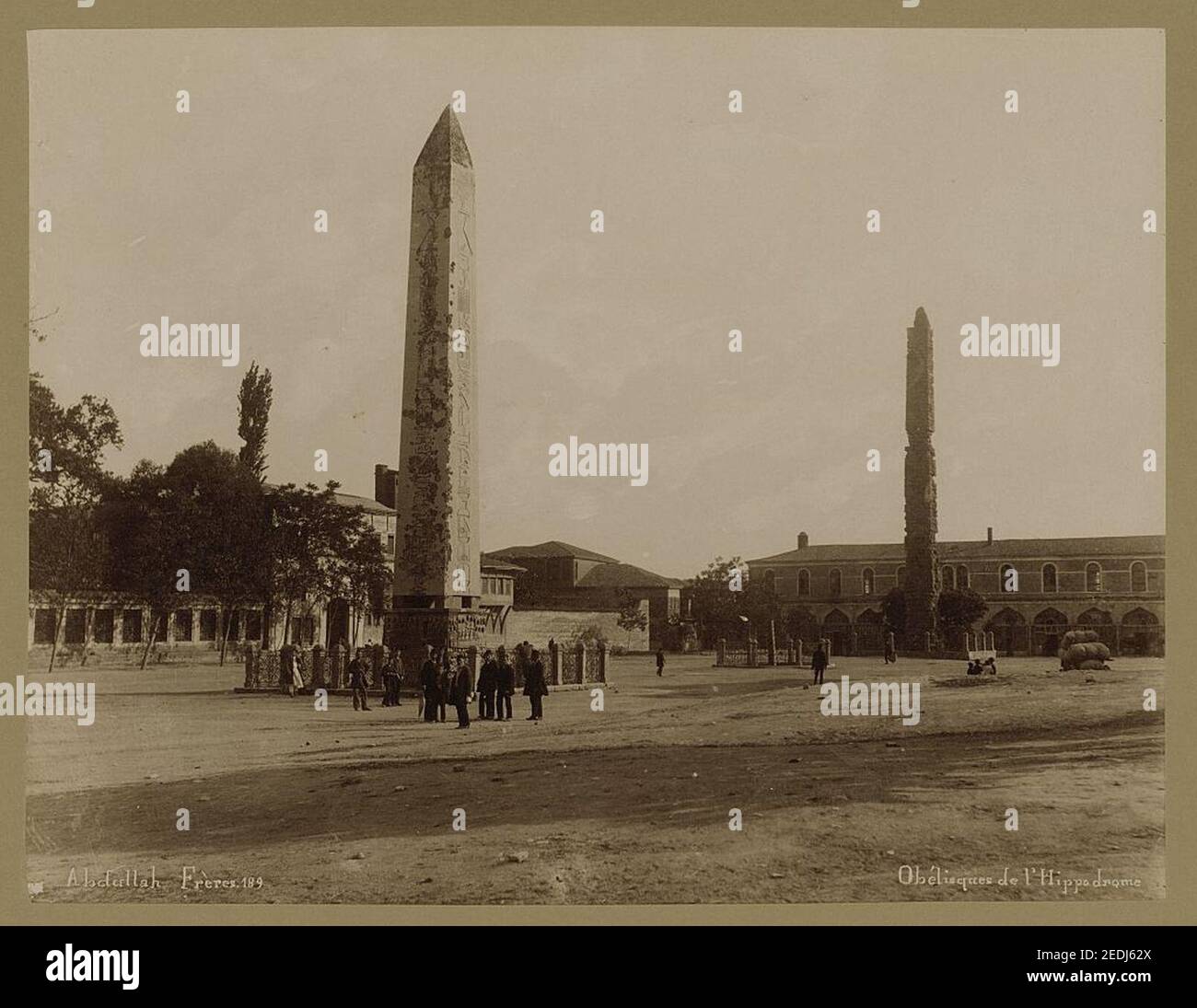 Obélisques de l'Hippodrome - Abdullah Frères Stock Photo - Alamy