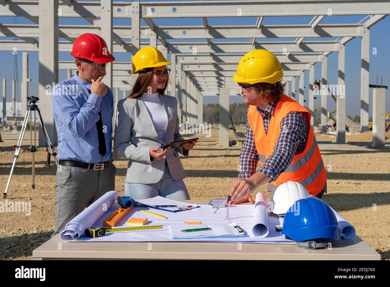 Construction team hi-res stock photography and images - Alamy