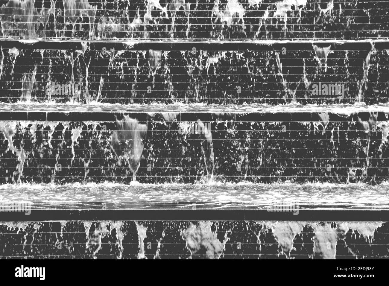 Water Cascade Feature Stock Photo - Alamy