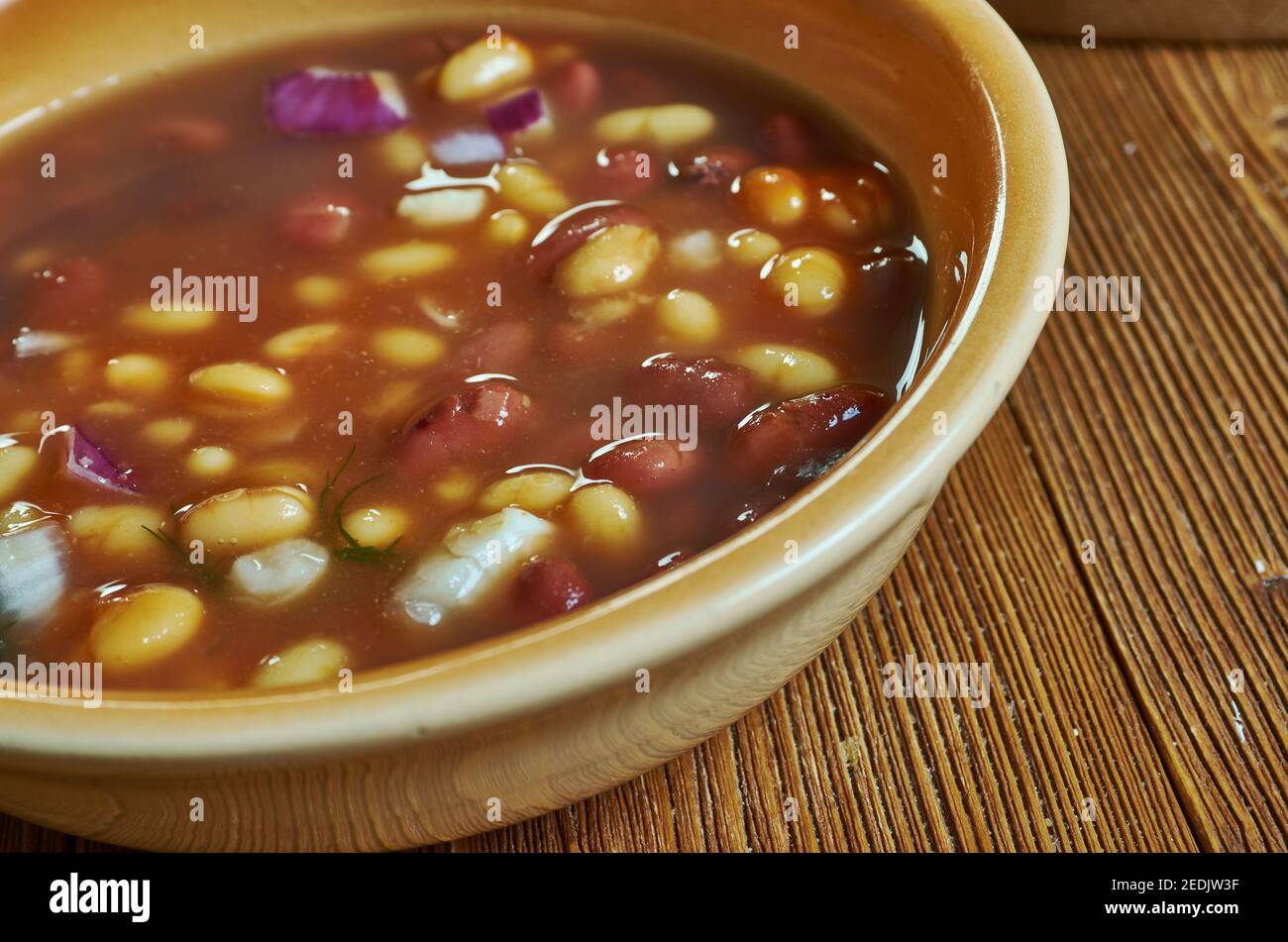 Ghanaian Red-red stew - wonderful dish of beans with tomatoes and a ...