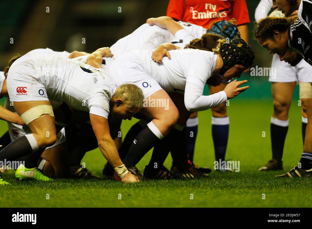 Womens Rugby Scrum High Resolution Stock Photography and Images - Alamy