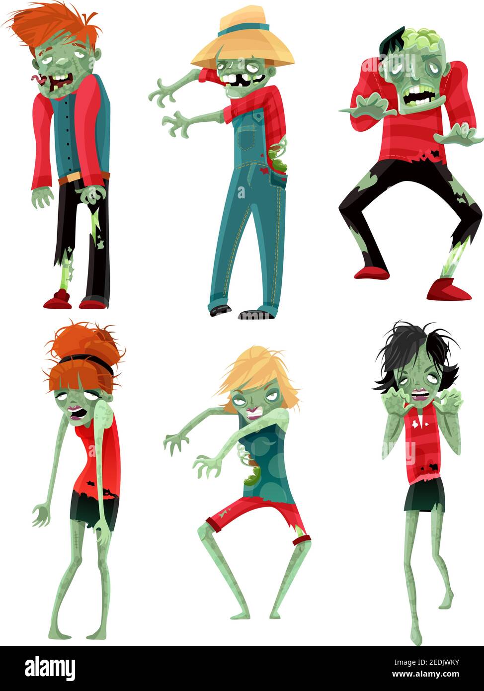 Zombie monsters live dead games cartoon popular funny and scary ...