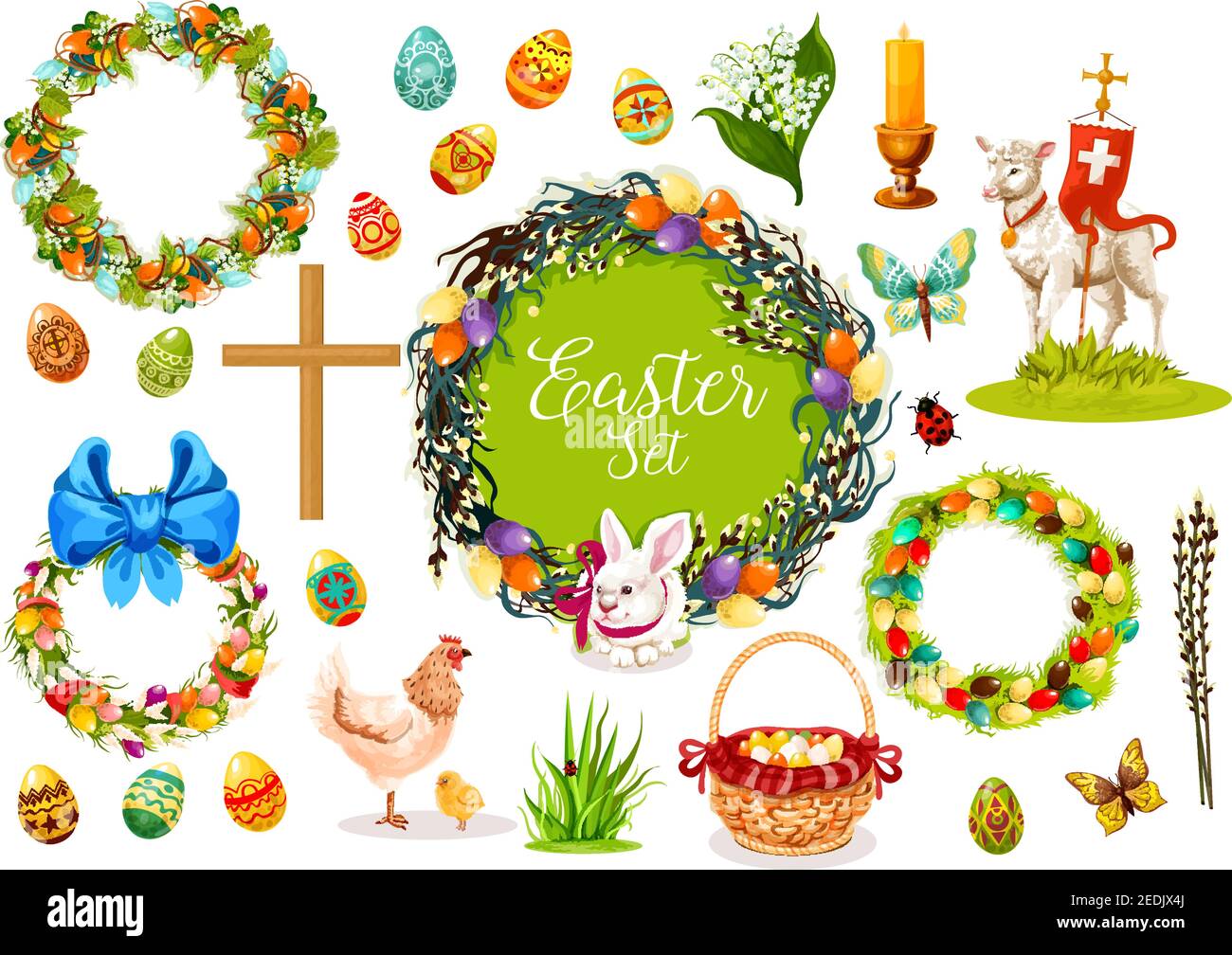 Lamb of god sign Stock Vector Images - Alamy