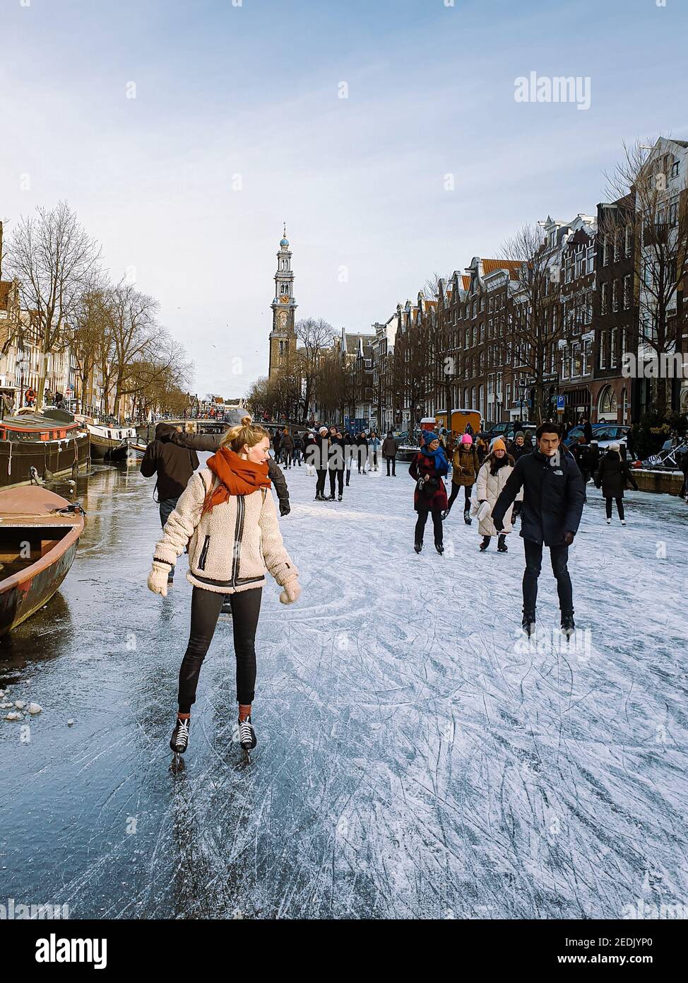 Frozen People In Ice