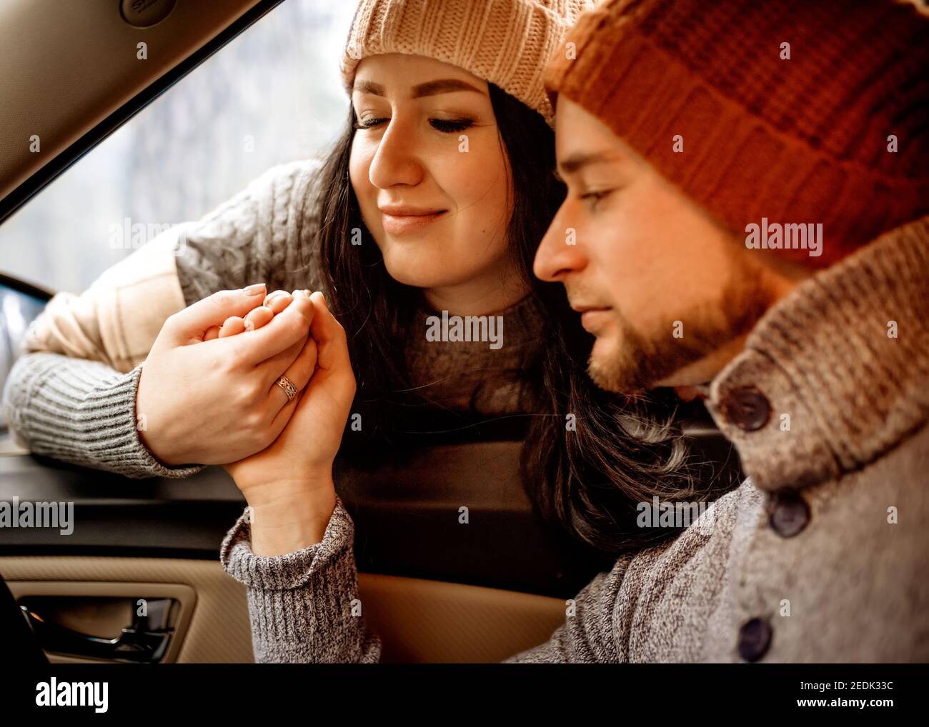 Hands hugging human hi-res stock photography and images - Alamy