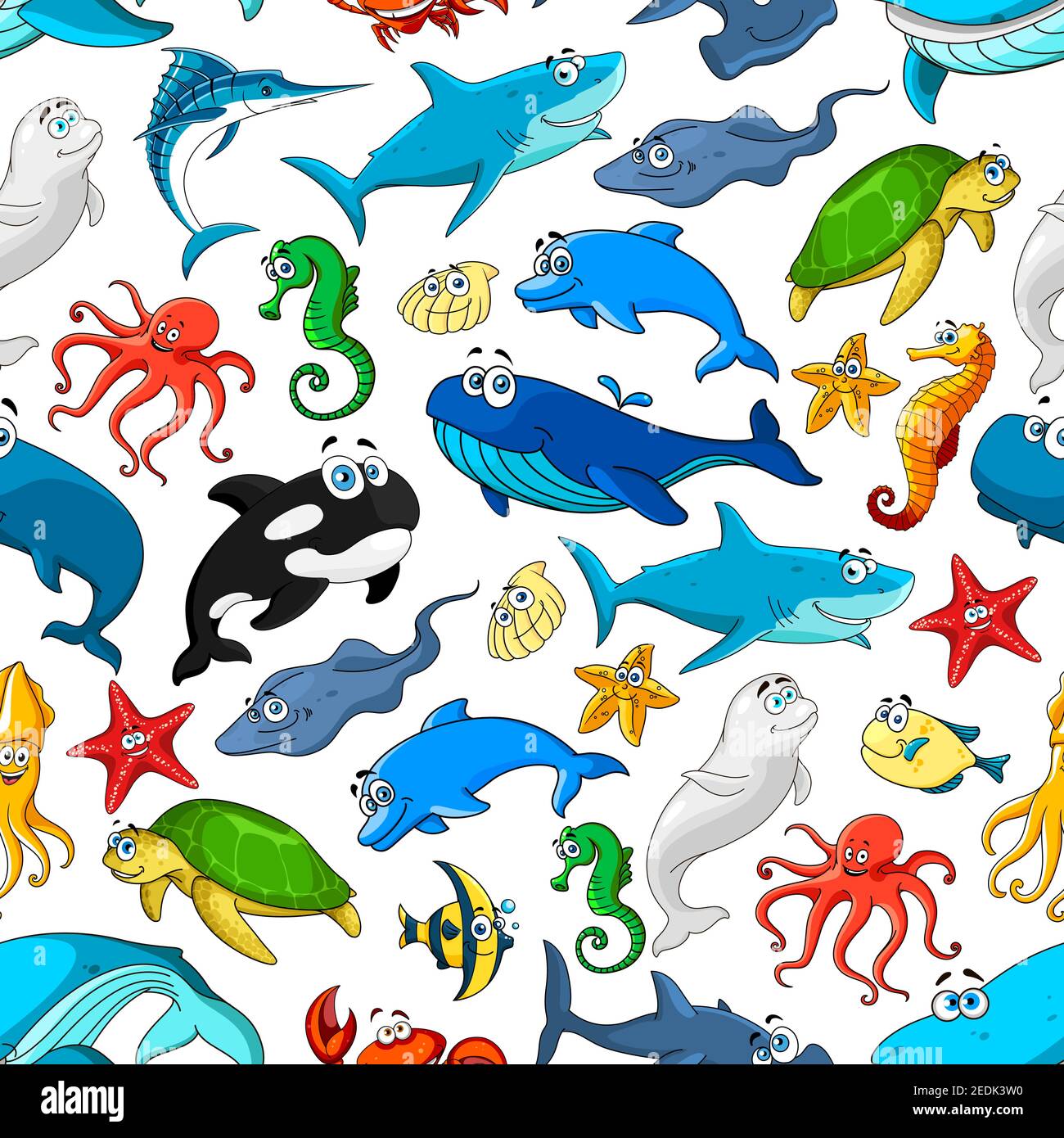 Shark and fishes and stingray hi-res stock photography and images - Alamy