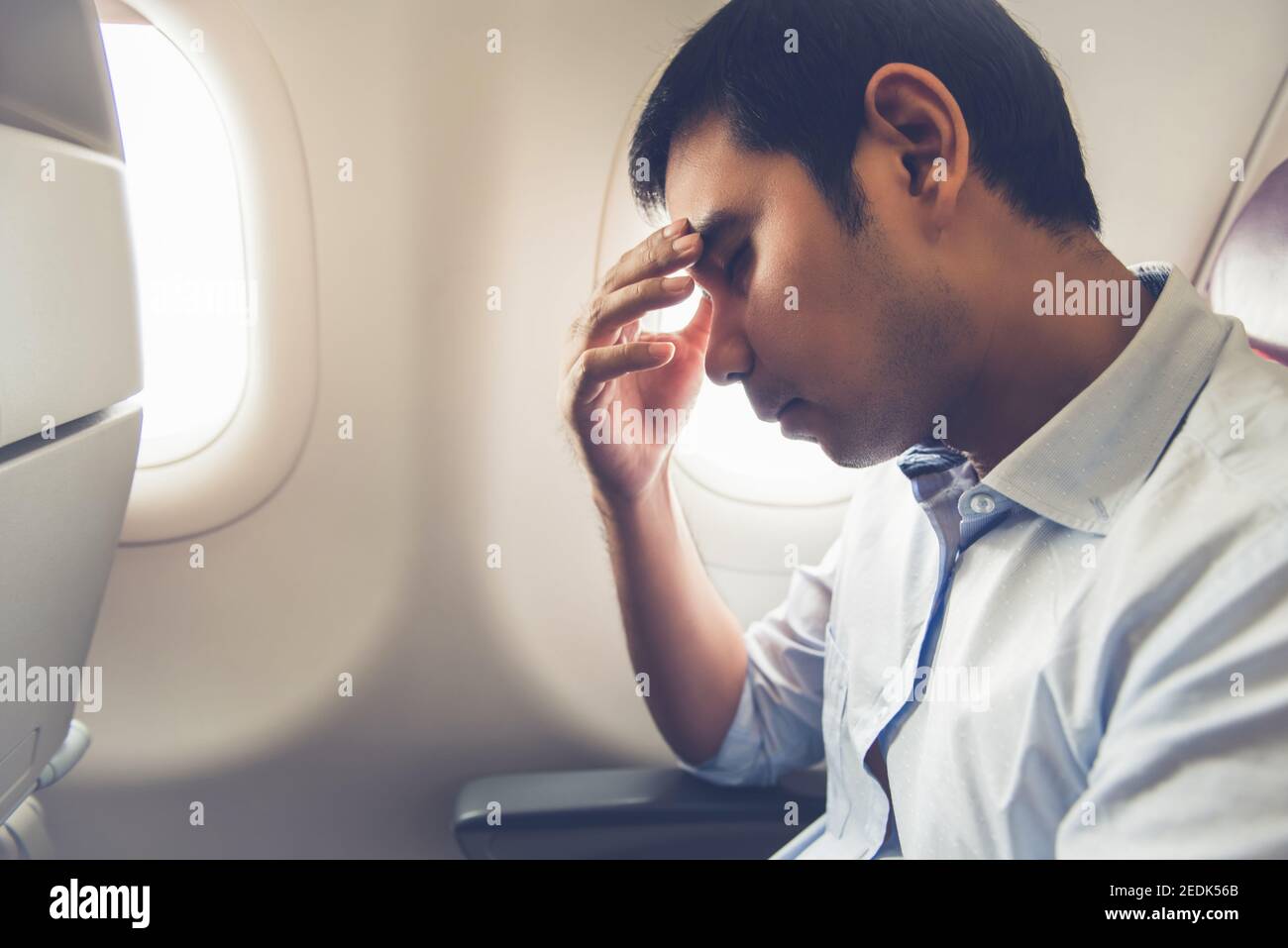 Scared passenger hi-res stock photography and images - Alamy