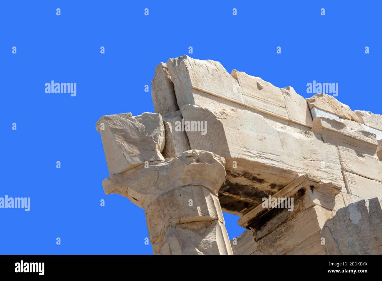 The Parthenon is a temple on the Athenian Acropolis in Greece, dedicated to the goddess Athena ...