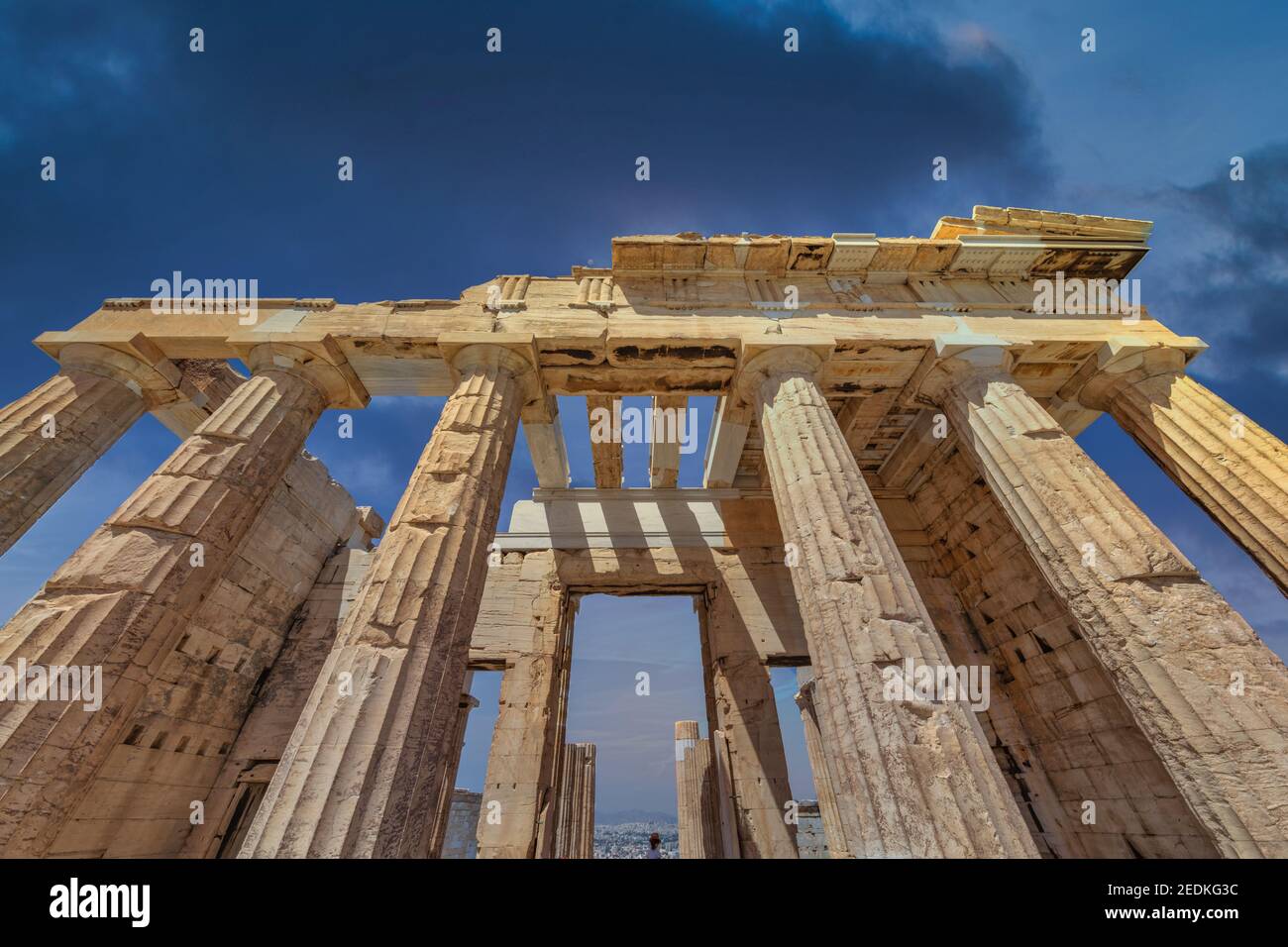 The Parthenon is a temple on the Athenian Acropolis in Greece ...
