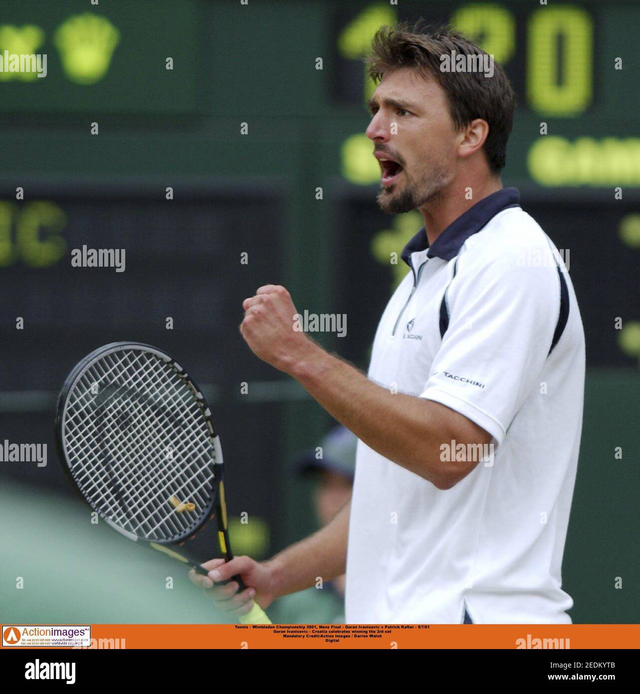 Patrick rafter goran ivanisevic hi-res stock photography and images - Alamy