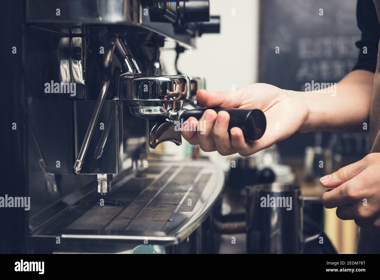 Cafe barista hi-res stock photography and images - Alamy