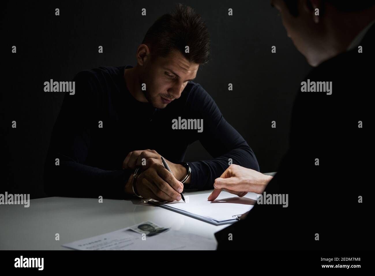 Police interview room sign hi-res stock photography and images - Alamy