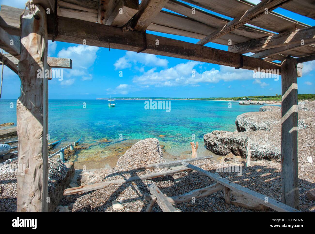 Playa Mitjorn, Formentera, Balearics, Spain Stock Photo - Alamy