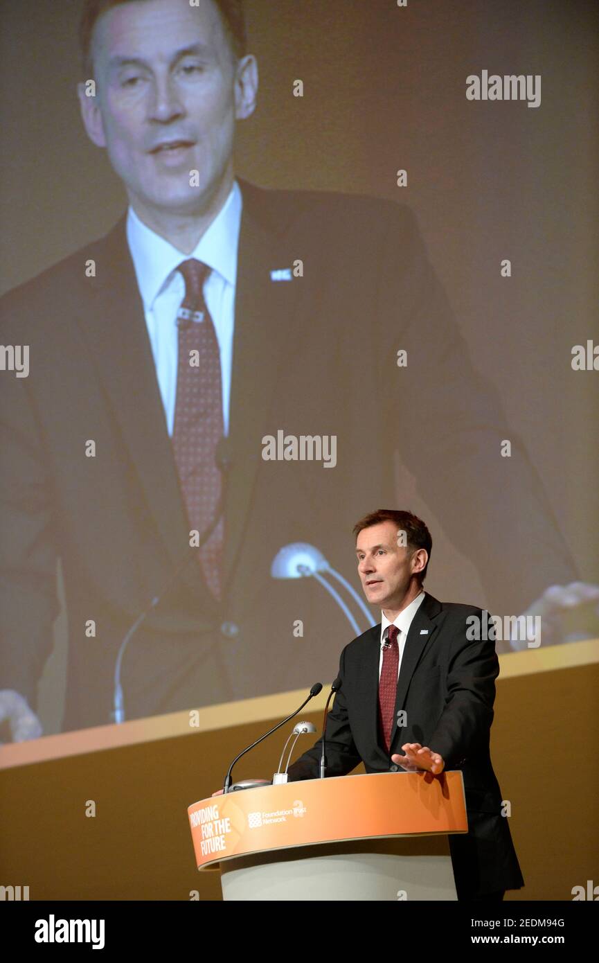 Jeremy Hunt is a British politician serving as Member of Parliament (MP ...