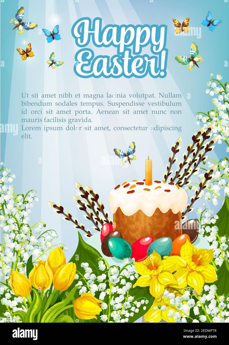 Happy paska Stock Vector Images - Alamy