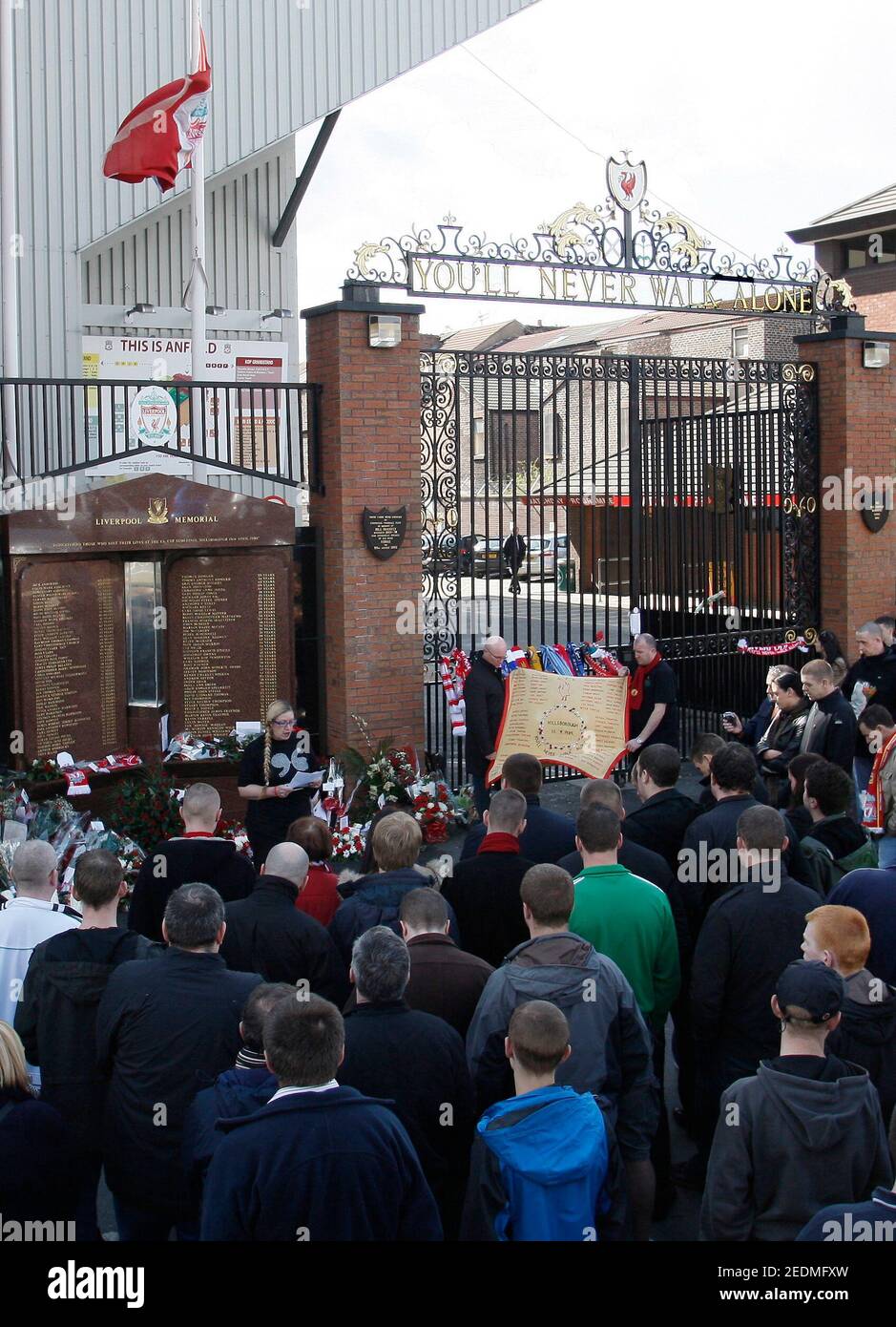 Hillsborough memorial anfield hi-res stock photography and images - Alamy